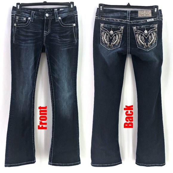 Miss Me | Jeans | Miss Me Rose Rose Gold Label Signature Easy Boot ...